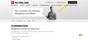 Domainweiterleitung bei all-inkl.com einrichten
